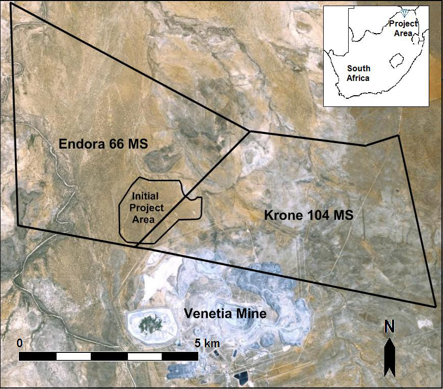 Diamcor Mining Inc. - Krone - Endora at Venetia